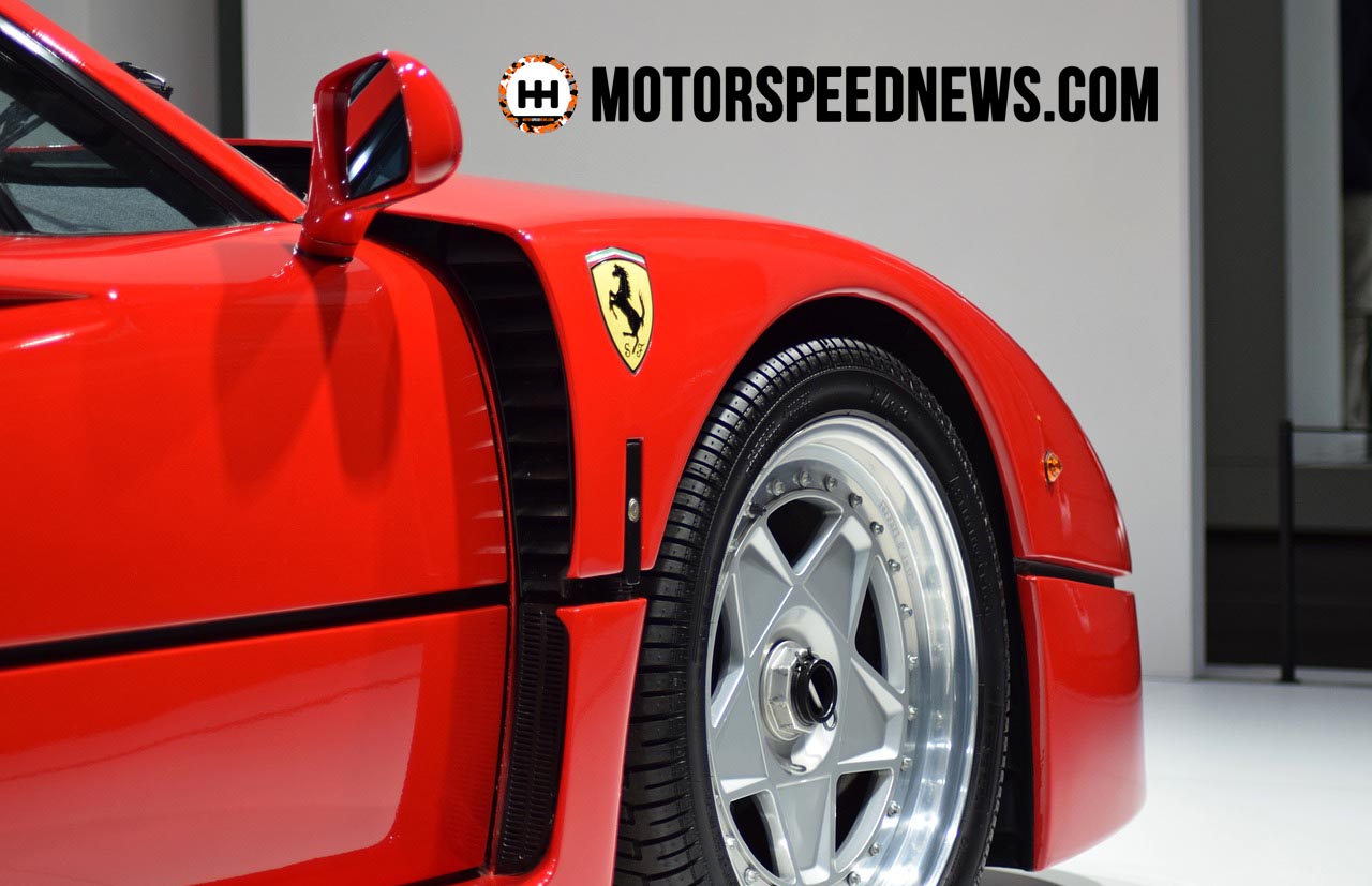 Watch A Ferrari F40 Drift Up A Snowy Mountain In Japan - Motor Speed News