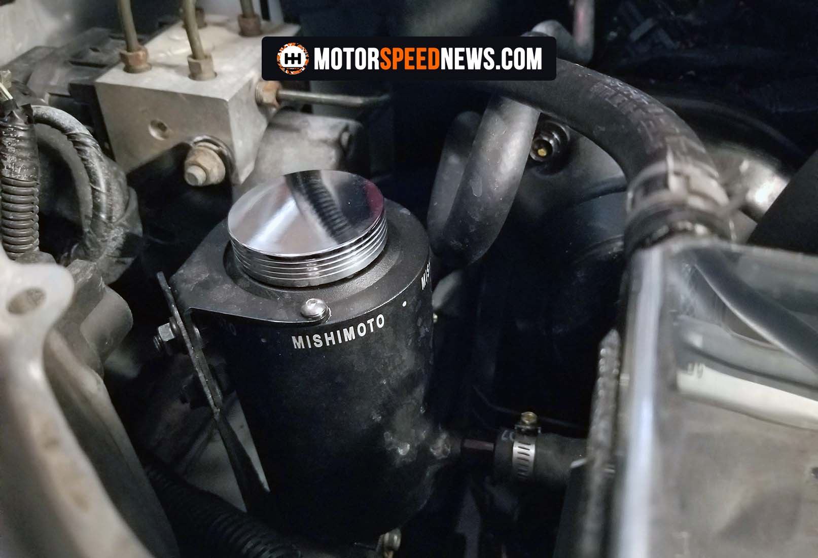 Cleaning Up The WRX Engine Bay With A Mishimoto Power Steering ...