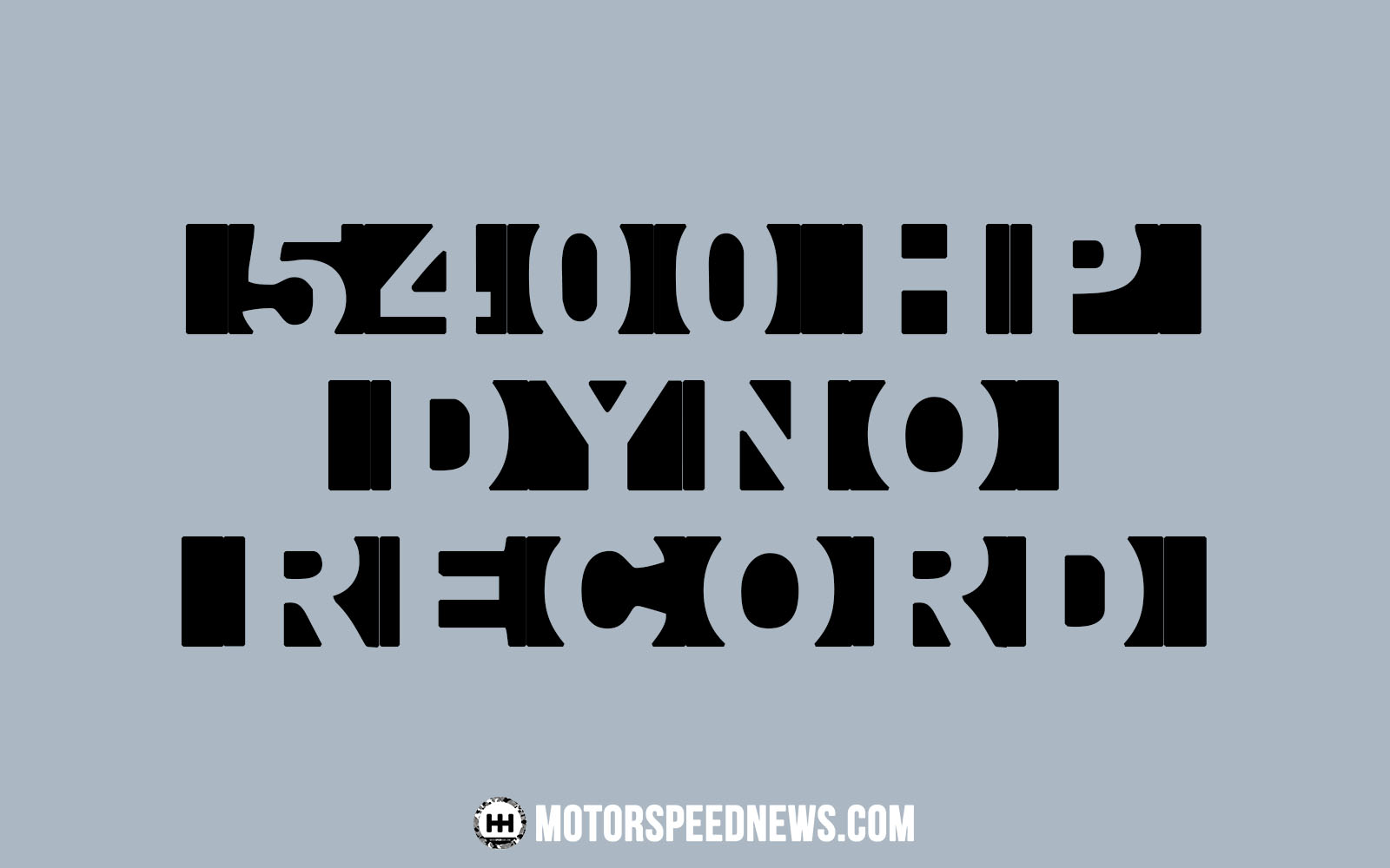Camaro Pro Mod Drag Car Sets 5400 HP Dyno Record - Motor Speed News